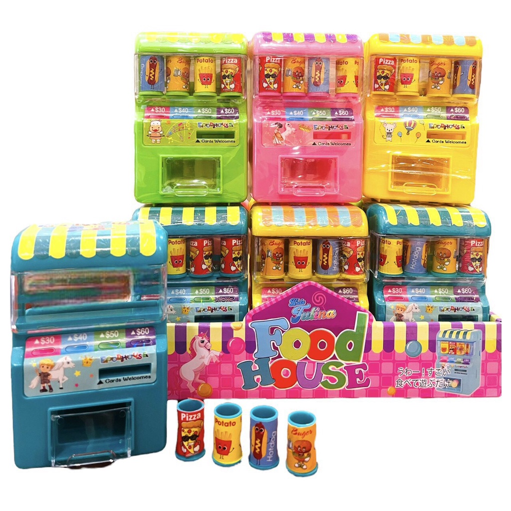Các mẫu Máy bán kẹo - Kẹo Đồ Chơi Foods House Candy Kids Tulina ...