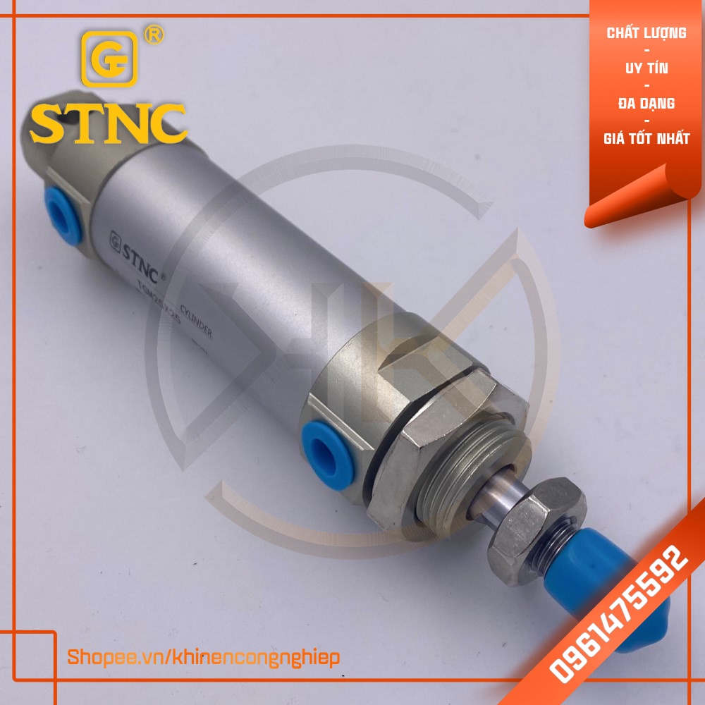 Xi Lanh Khí Nén Đế Tròn STNC TGM25 - Khí Nén Công Nghiệp | Shopee Việt Nam
