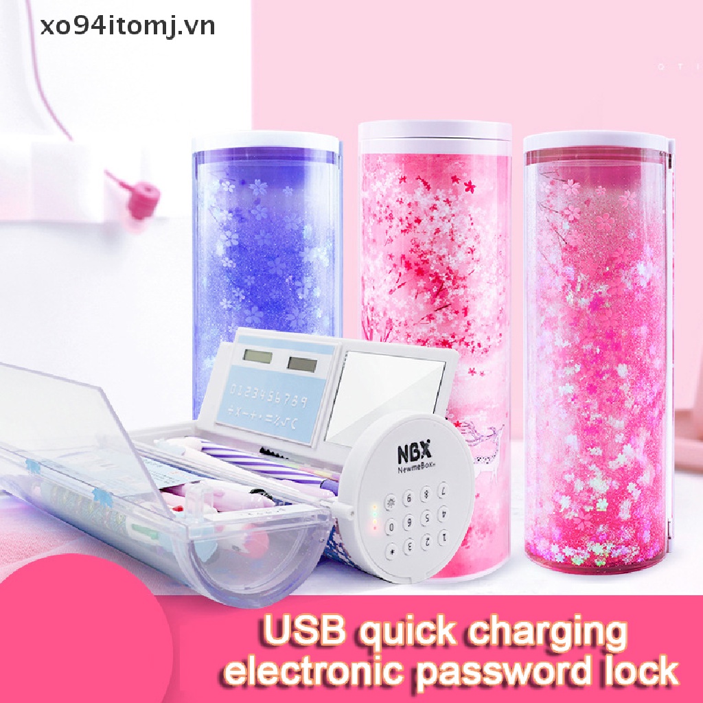 Hộp Văn Phòng Phẩm Thông Minh xo94itomj al Có Mật Khẩu Điện Tử + Khóa ...