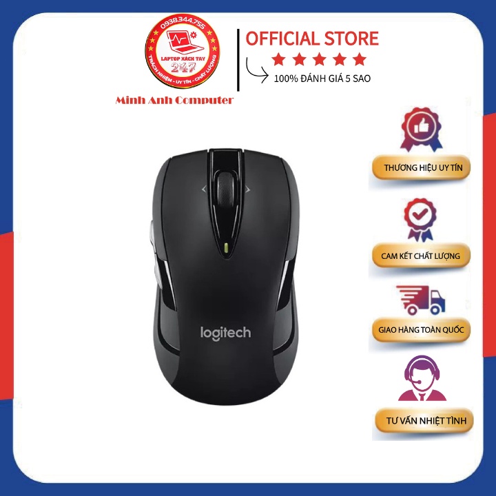 Chuột Mouse Không Dây Logitech Laser M505 Di Chuyển Trơn Tru | Shopee ...