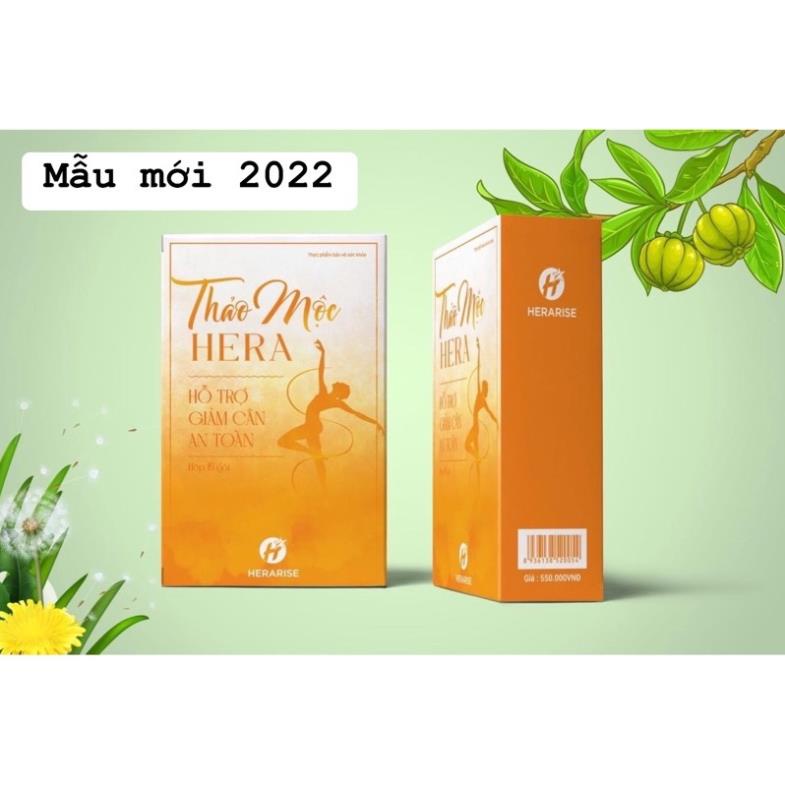 [Mẫu mới nhất] Trà giảm cân Hera Plus màu cam chính hãng phiên bản mới ...