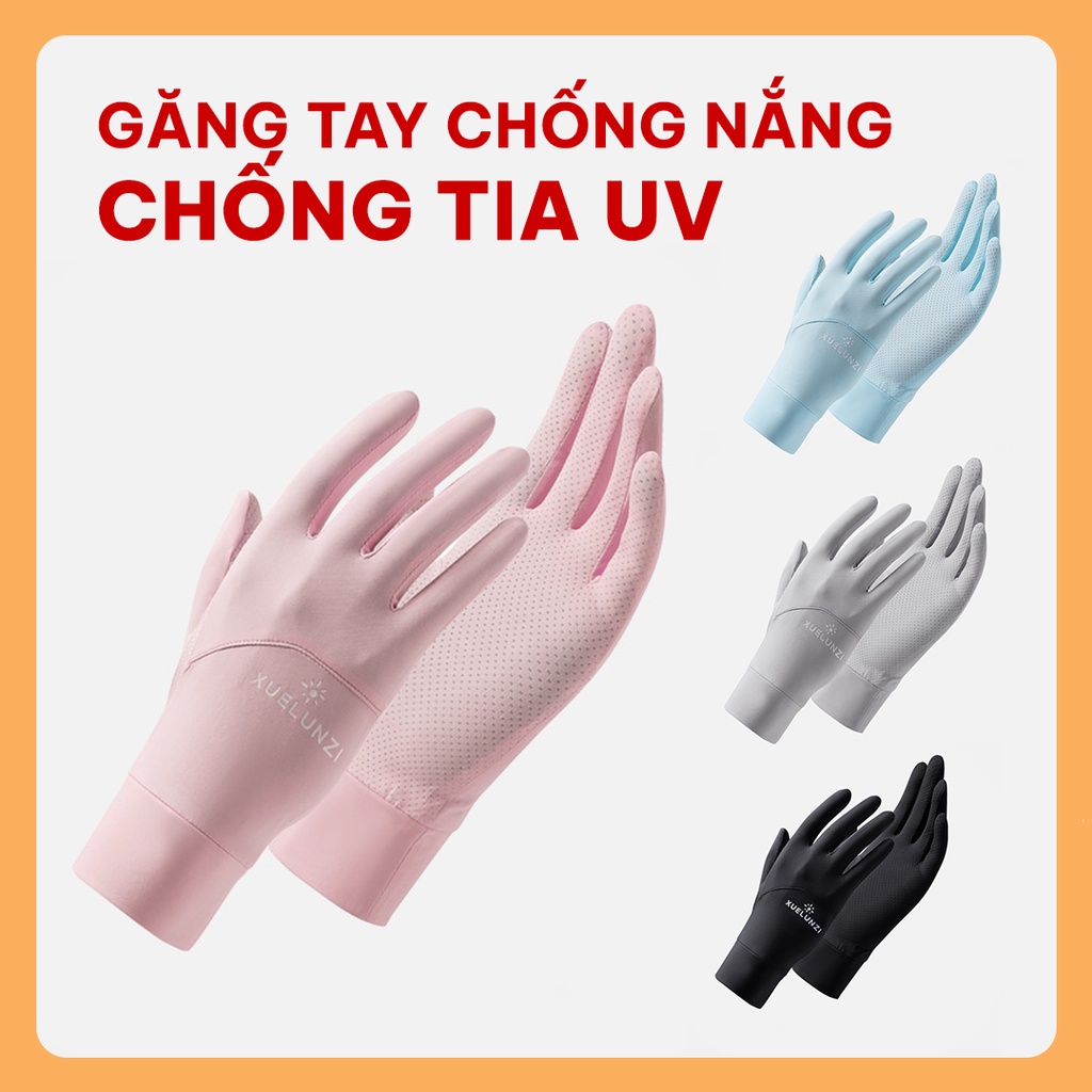 Bao tay chống nắng cao cấp brand XUNELUNZI, Găng tay chống tia cực tím ...
