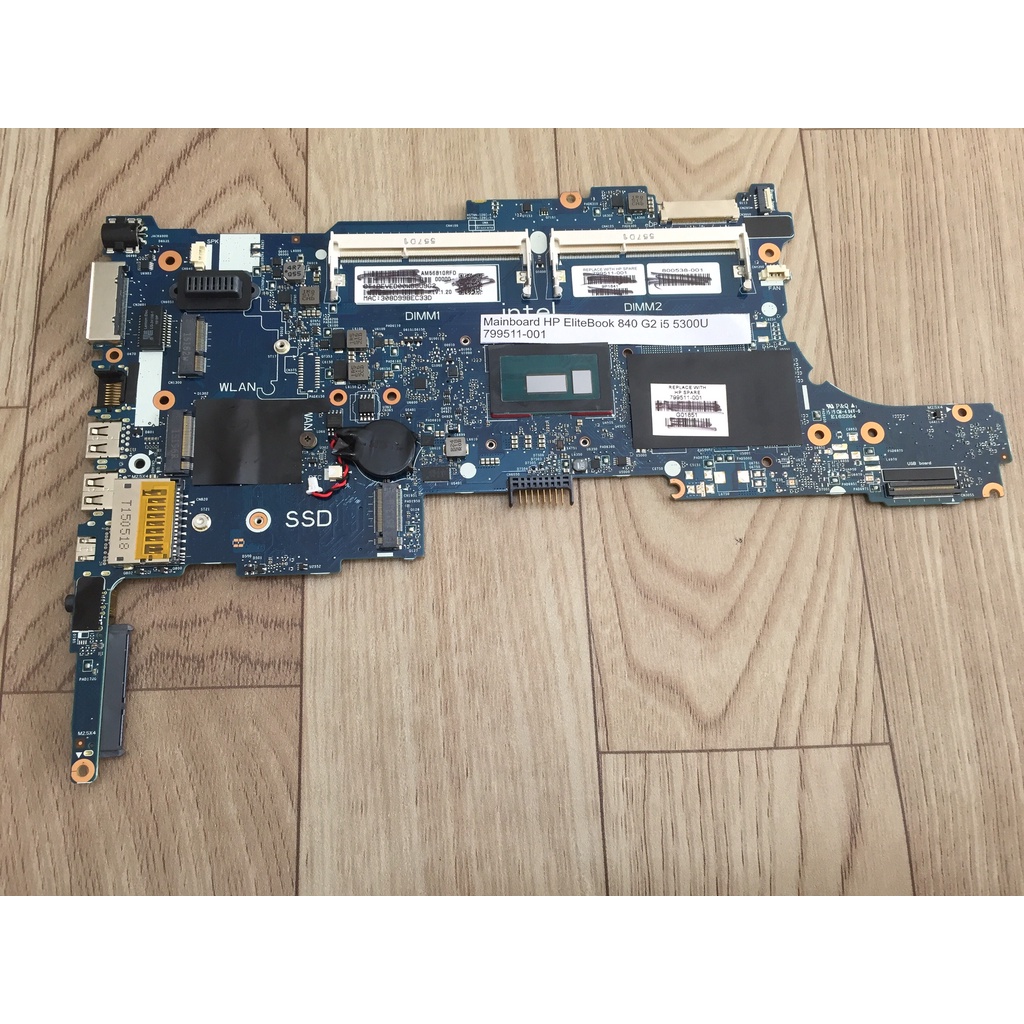 Mainboard HP EliteBook 840 G2 i5 5300U 799511-001 NEW Chính hãng ...