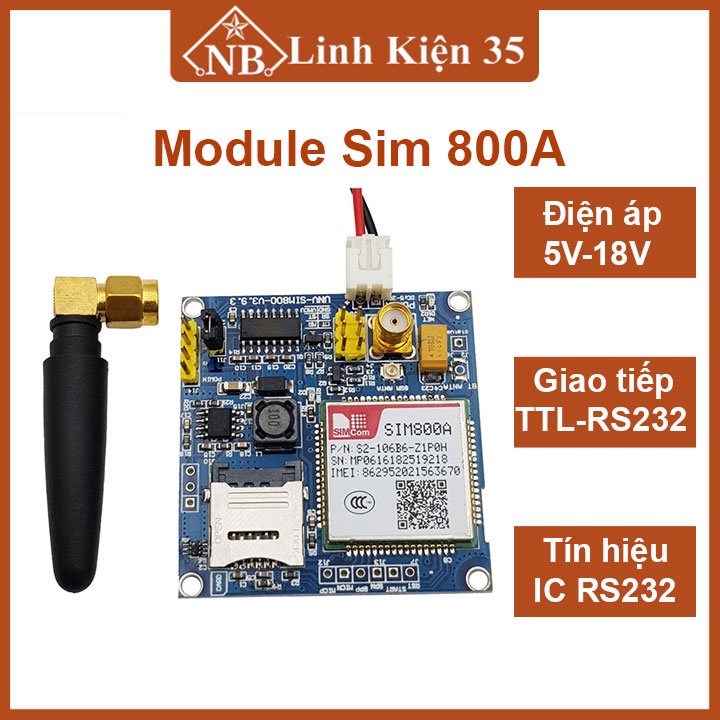 Linh kiện điện tử module Sim800A, siêu chất lượng | Shopee Việt Nam