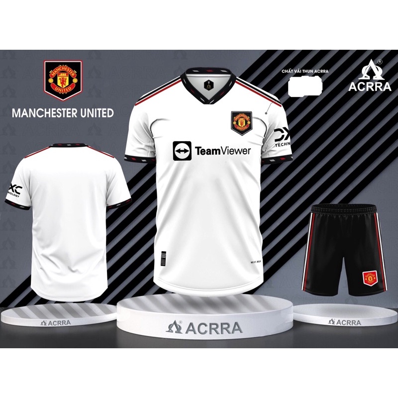 BỘ QUẦN ÁO BÓNG ĐÁ MU AIG VẢI THUN THÁI | Shopee Việt Nam