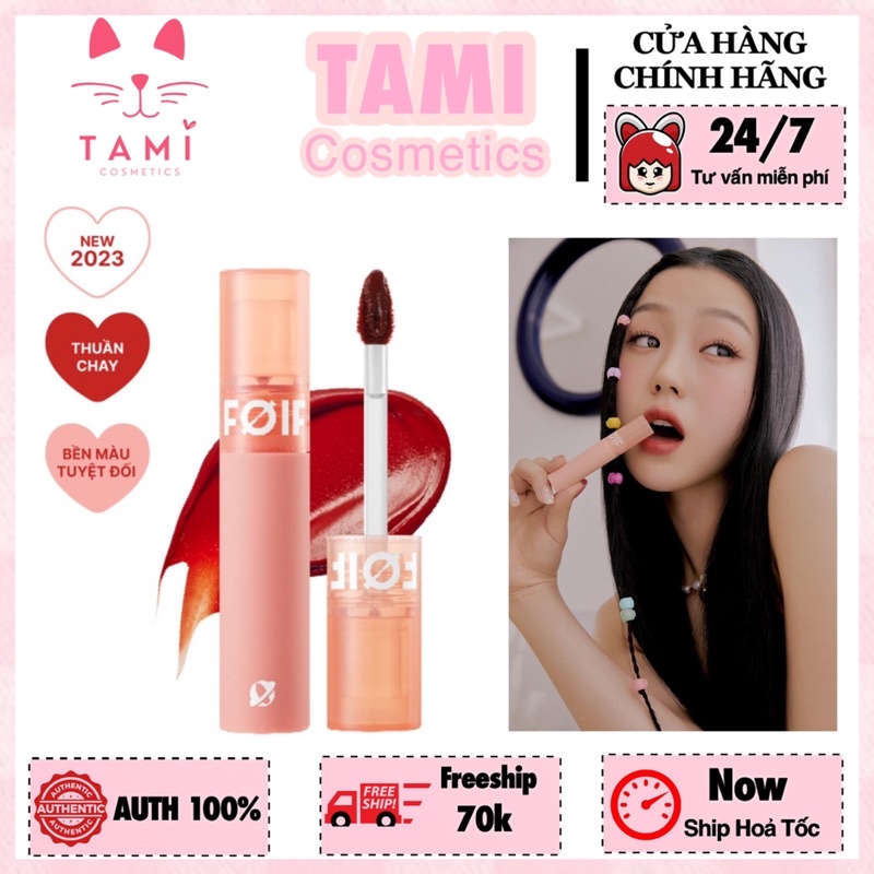 Son Merzy x FOIF Daily Velvet Tint | Shopee Việt Nam