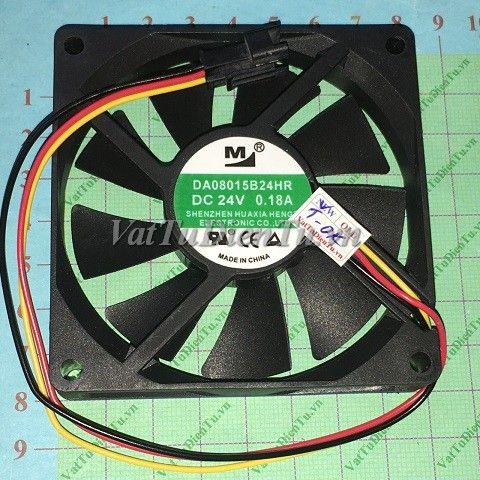 DA08015B24HR Quạt tản nhiệt 24V 0.18A | Shopee Việt Nam
