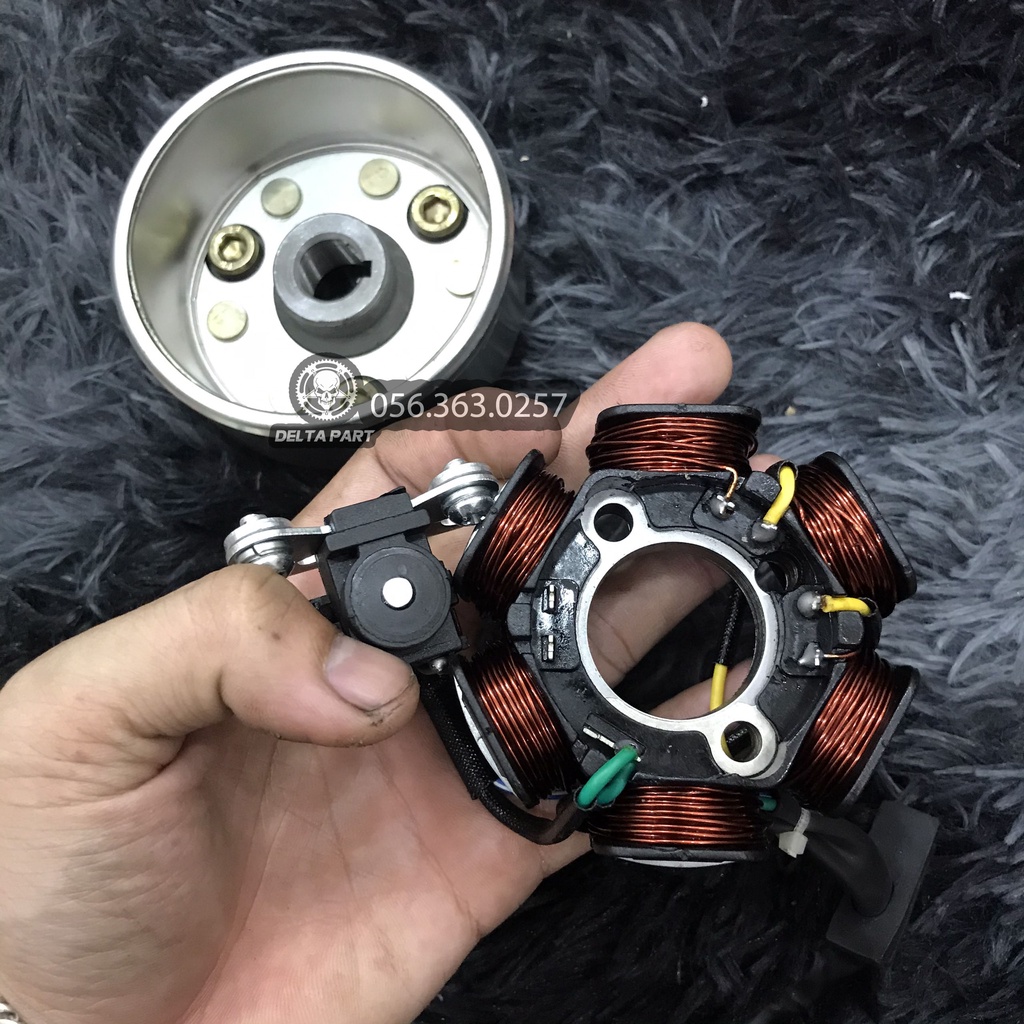 Bộ vô lăng / cuộn lửa độ chính hãng TA racing khai thác hết lực máy cho dream, wave , sym , si ...