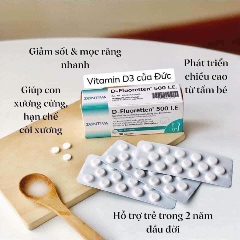 Vitamin D FLOUR Đức mẫu mới | Shopee Việt Nam