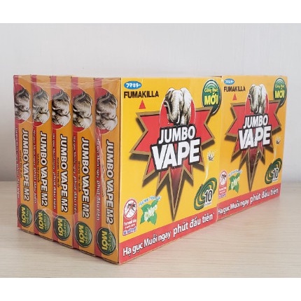 Lốc 10 hộp Nhang Muỗi Jumbo Vape ( hộp 10 khoanh) | Shopee Việt Nam