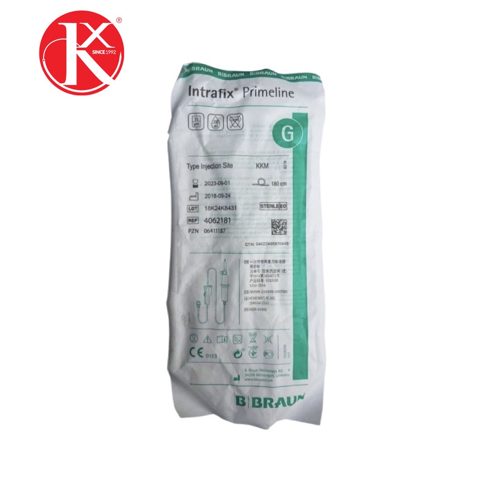 DÂY TRUYỀN DỊCH BBRAUN INTRAFIX® PRIMELINE G (bịch 10 sợi) | Shopee ...