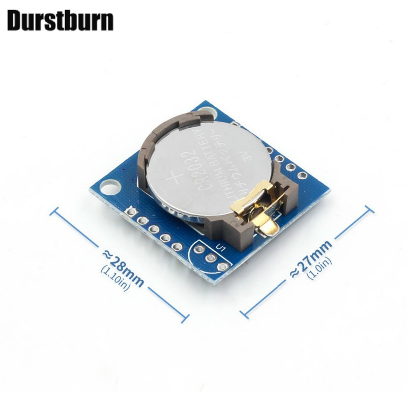 Mô Đun RTC I2C 24C32 Bộ Nhớ DS1307 Kèm Pin | Shopee Việt Nam