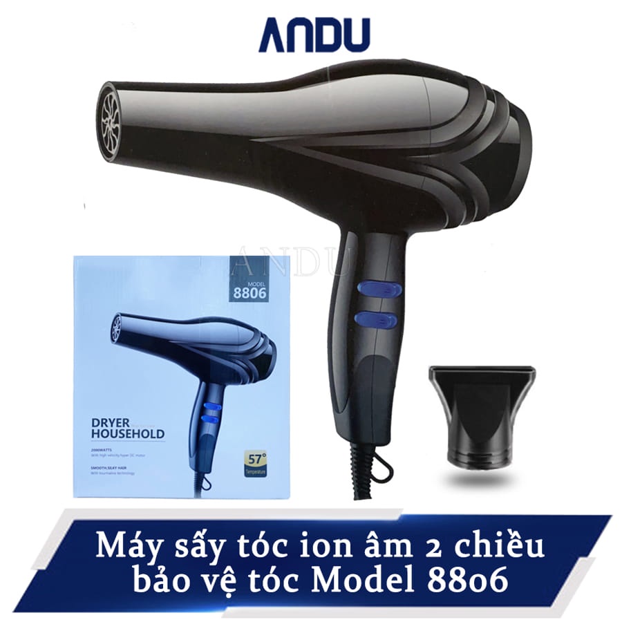 Máy Sấy Tóc 2 Chiều DRYER Mode 8806 Công Suất Siêu Lớn Giúp Tóc Khô ...