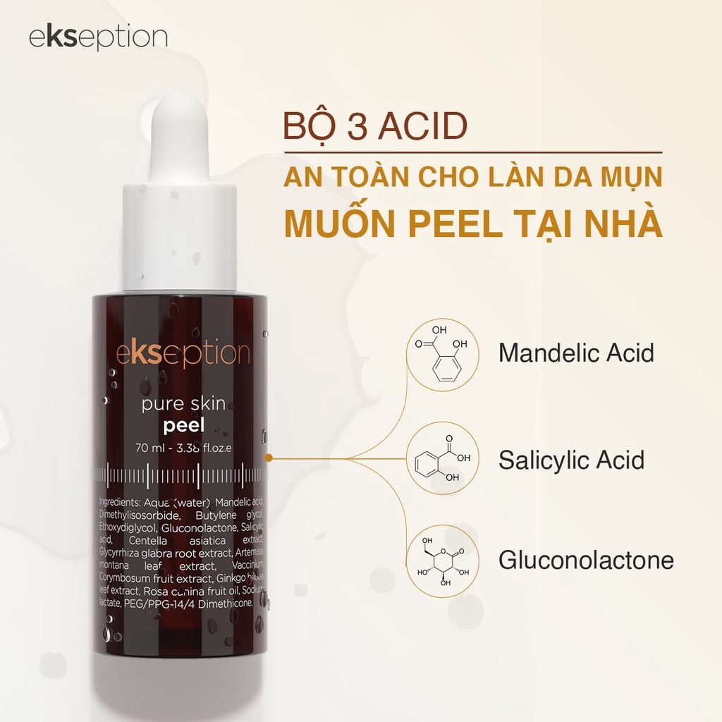 [Mẫu thử] Tinh Chất Peel Da Ekseption White Up - Pure Skin - Retin-oil ...