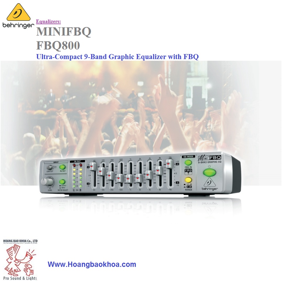 FBQ800 Equalizers Behringer - Bộ Điều Chỉnh EQ Behringer | Shopee Việt Nam