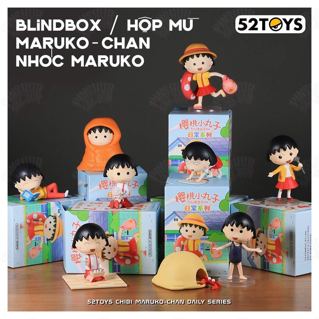 [BLINDBOX] HỘP MÙ MARUKO CHAN NGẪU NHIÊN 52TOYS NHÓC MARUKO DAILY ...