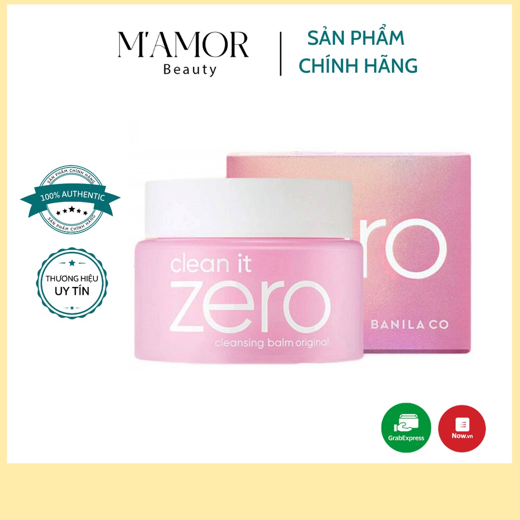 Sáp Tẩy Trang Làm Sạch Da Banilan Co Clean It Zero Cleansing Balm Original 100 - 180ml | Shopee ...