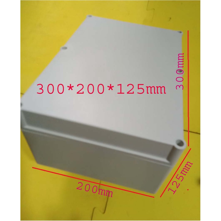HỘP NHỰA ABS 300x200x125 LẮP ĐƯỢC 8 CELL PIN 46160 (CHỐNG NƯỚC IP65 ...