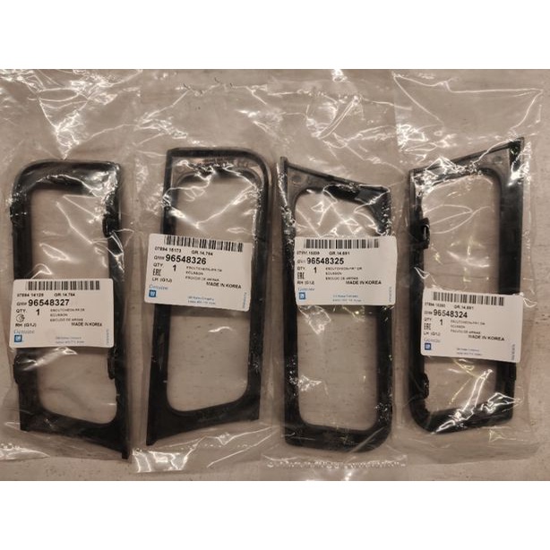 Ốp viền tay mở trong xịn chính hãng GM Deawoo Lacetti ex, lacetti trong ...