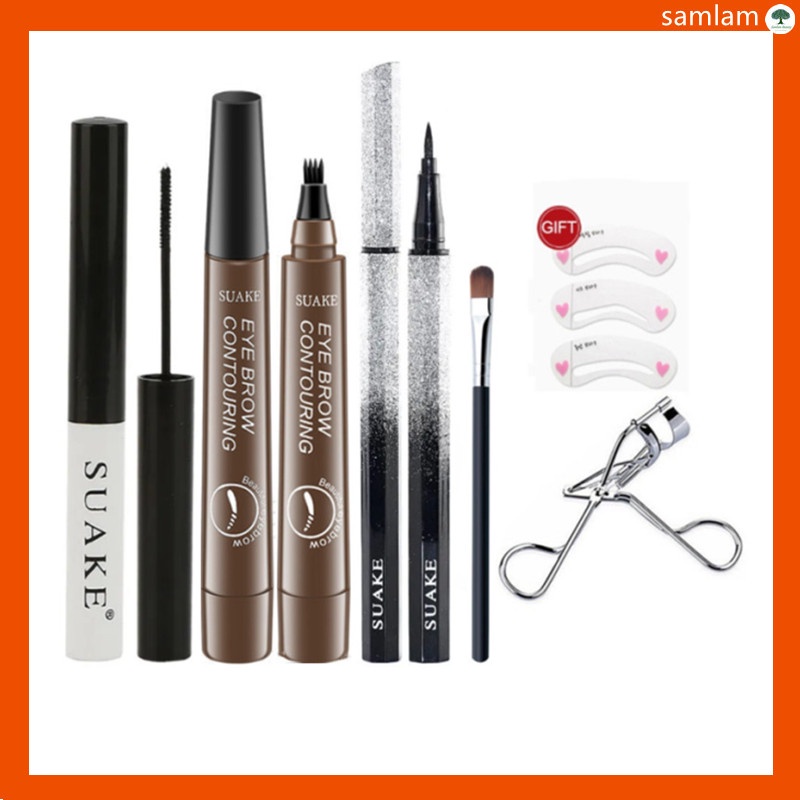 Bộ Mascara + Bút Kẻ Mắt + Bút Kẻ Lông Mày 4D Lâu Trôi Chống Thấm Nước ...