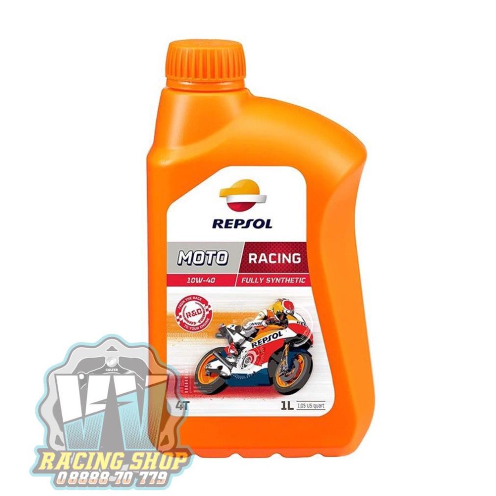 [Có Vòi - Hàng Châu Âu] Nhớt Repsol Racing 4T 10W40 Full Tổng Hợp Chính ...