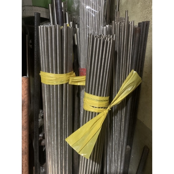 Ti ren Inox (304) / Thanh ren Inox 1 Mét ( đủ kích cỡ ) | Shopee Việt Nam