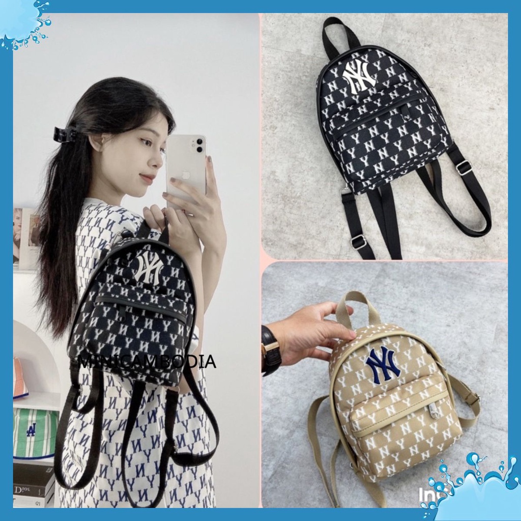 Balo MLB MONOGRAM MINI Túi đeo chéo BP BLACK Made in Korea full tem tag ...