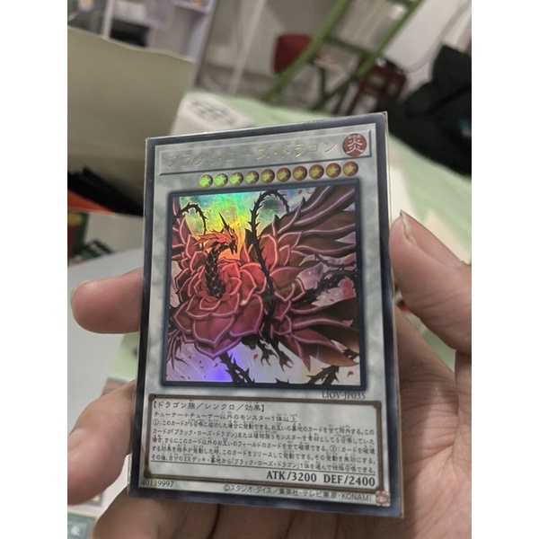 [GAUMEOYUGIOH] Thẻ bài YugiOh OCG Blood Rose Dragon LIOV-JP035 Ultra Rare | Shopee Việt Nam