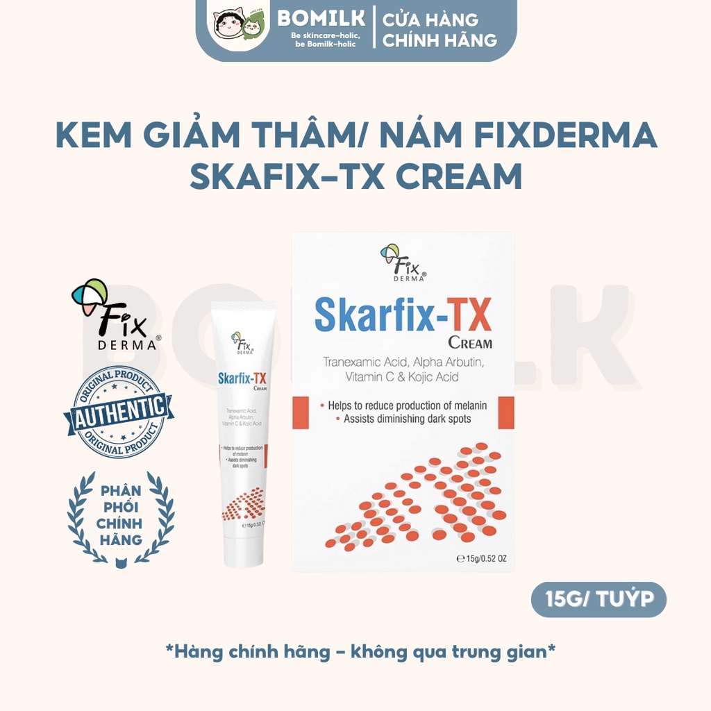 Kem giảm thâm, nám Fixderma Skarfix-TX cream 15g | Shopee Việt Nam