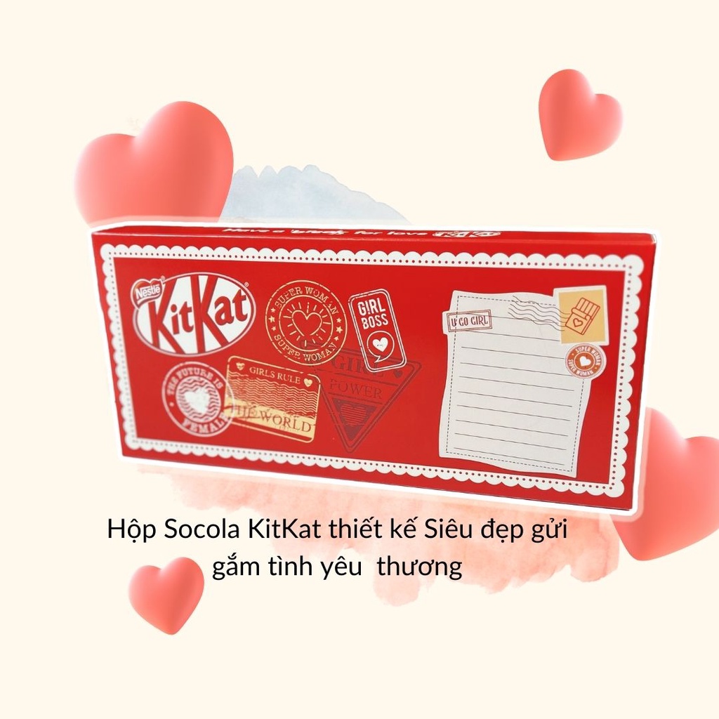 Hộp Socola Valentine KitKat Love You thiết kế siêu đẹp, quà tặng ...