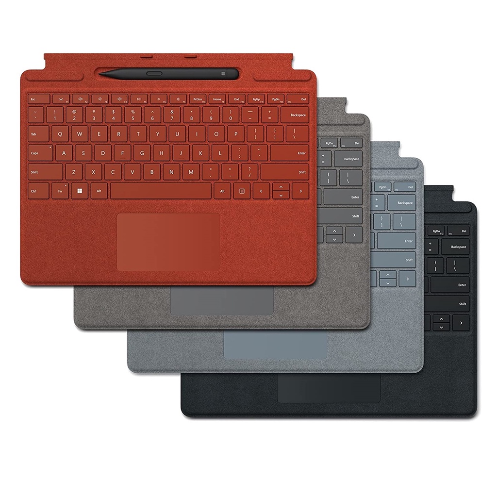 Bàn phím Surface Pro 9, 8, X, 10, 11 Microsoft Type Cover - Signature ...