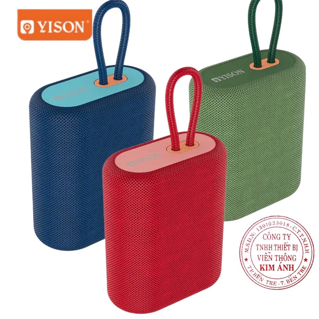 Loa nghe nhạc Yison Bluetooth WS-8, âm thanh nổi, hàng chính hãng ...