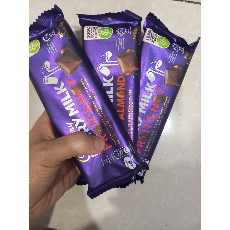 Socola Cadbury Dairy Milk 90g nhập khẩu Malaysia 3 vị | Shopee Việt Nam