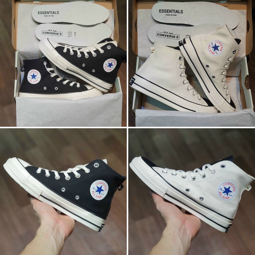 Giày Converse 1970s Fog Fear Off God cao cổ high đen trắng bản cao cấp ...