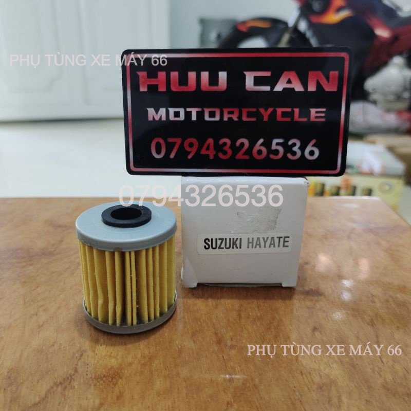 LỌC NHỚT XE MÁY SUZUKI HAYATE. | Shopee Việt Nam