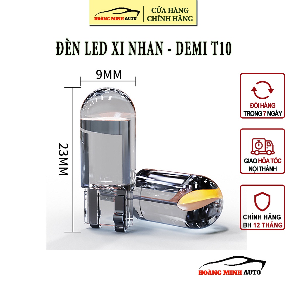 Đèn LED Xi nhan - Demi T10 W5W COB | Shopee Việt Nam