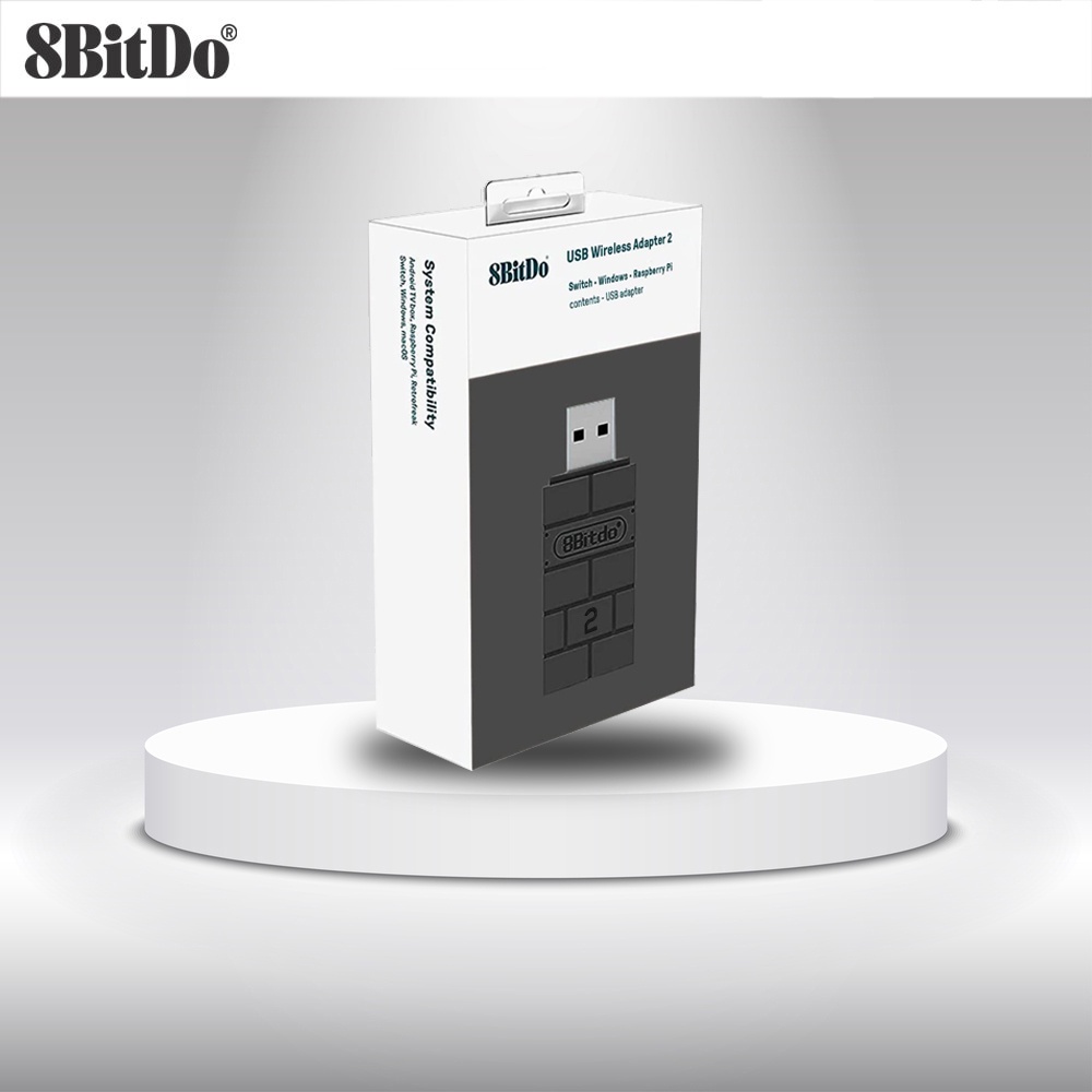 8BitDo USB Wireless Adapter 2 - Dùng cho Nintendo Switch, Windows, Mac ...
