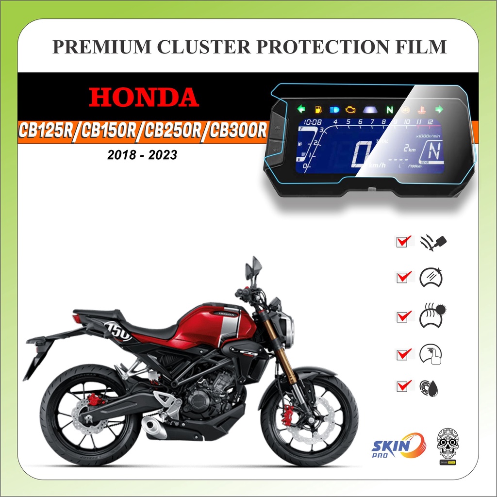 Miếng dán PPF bảo vệ mặt đồng hồ xe HONDA CB125R CB150R CB250R CB300R 2018 đến 2024 | Shopee ...
