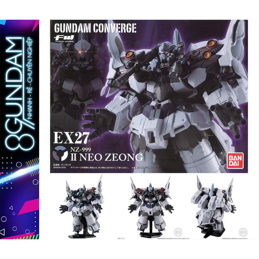 Mô Hình Lắp Ráp FW Converge EX27 Neo Zeong Narrative + Option Parts Set | Shopee Việt Nam