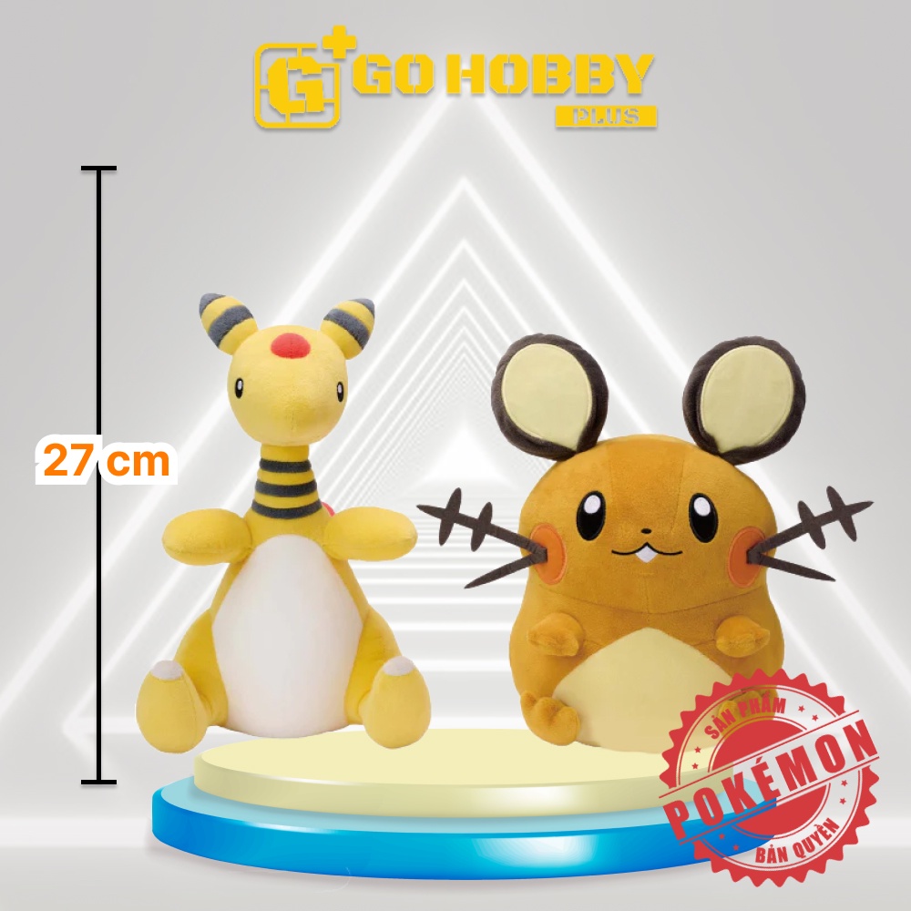 BANPRESTO | Thú bông Denryu - Dedenne| POKÉMON BIG PLUSH～AMPHAROS ...