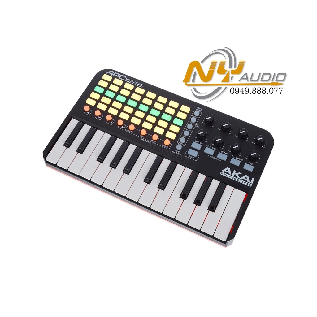 Akai APC Key 25 25-key Controller Keyboard for Ableton Live | Shopee ...