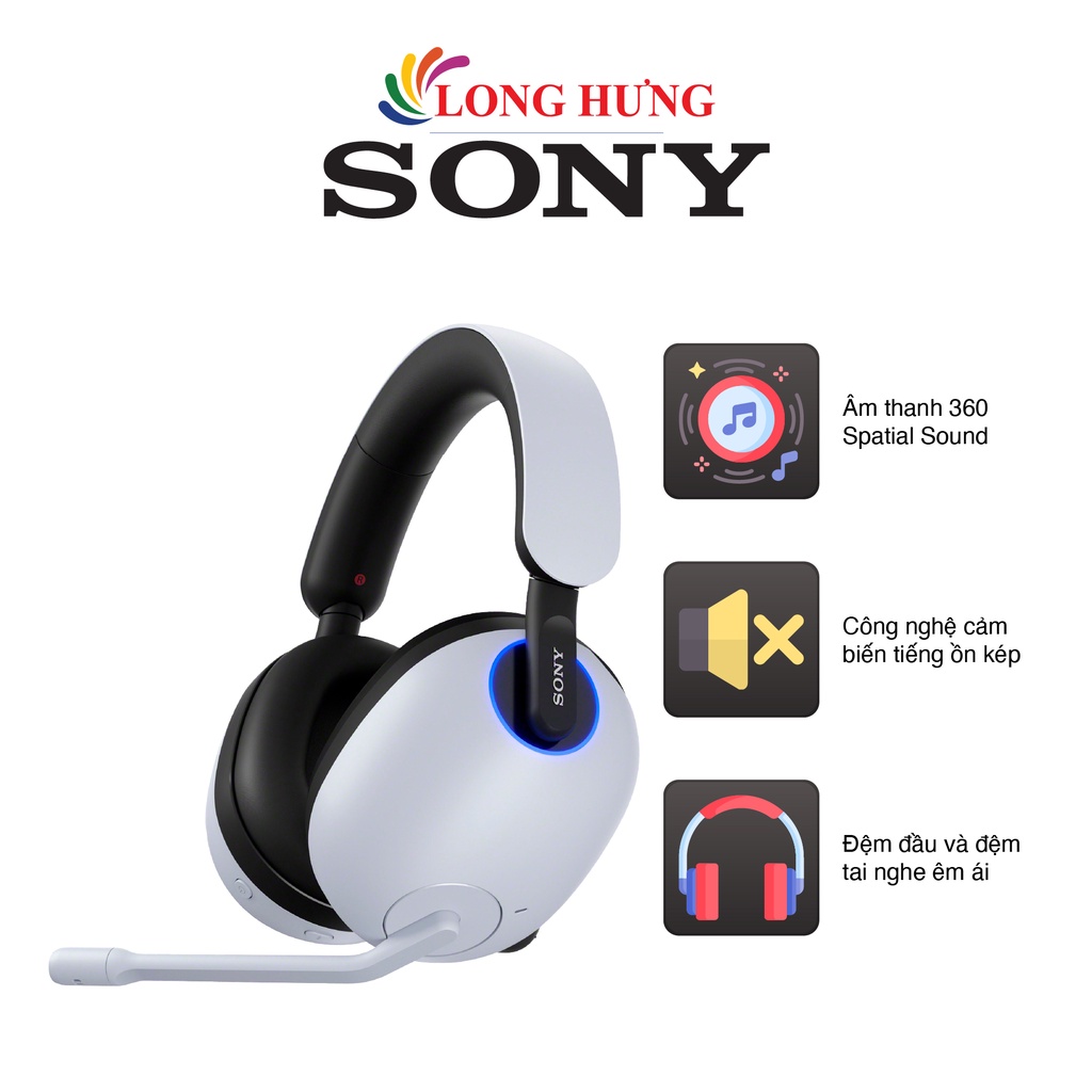 Tai nghe chụp tai Bluetooth Gaming Sony INZONE H9 WH-G900N Tai nghe chụp tai Bluetooth Gaming Sony INZONE H9 WH-G900N