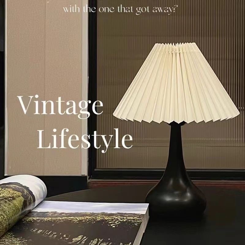 Đèn ngủ để bàn thời trung cổ trang trí retro thiết bị gia dụng phòng ...