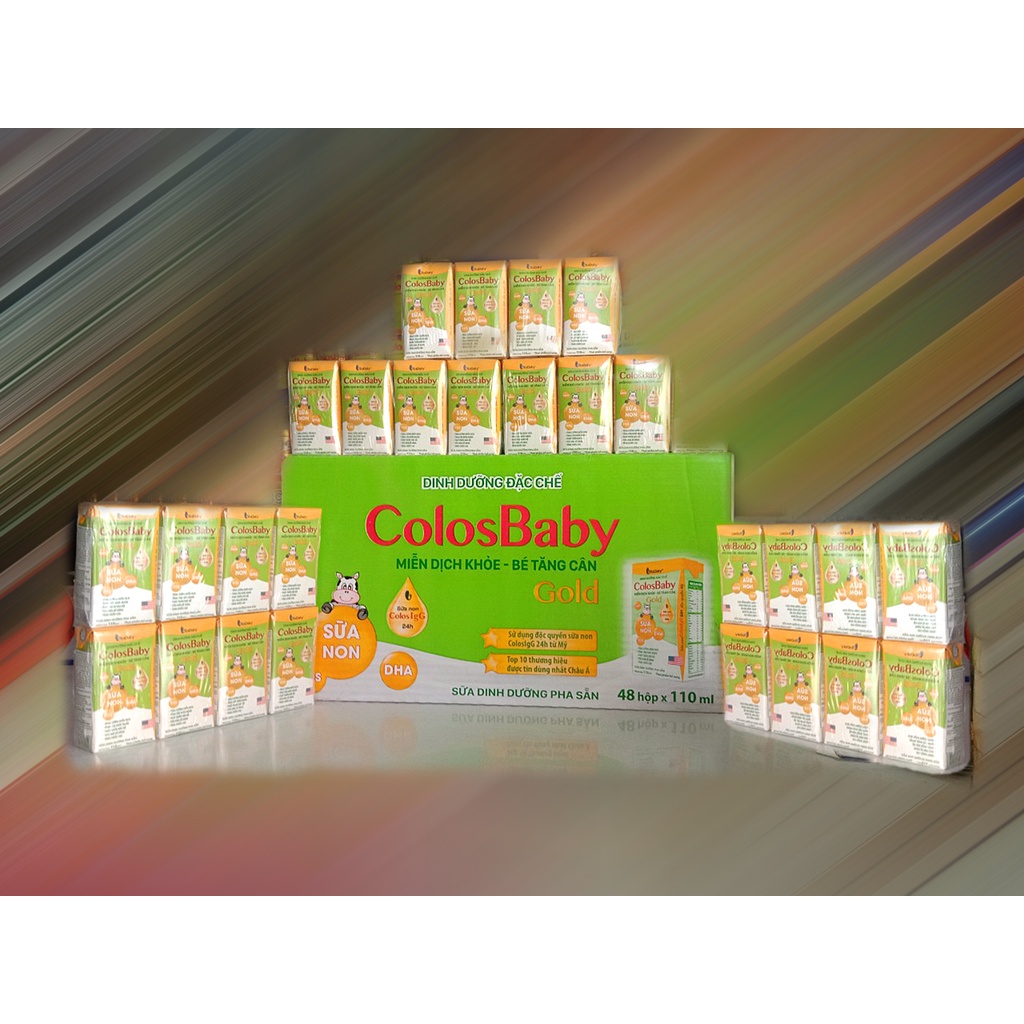 Sữa bột pha sẵn Colosbaby Gold 110ml. ko thẻ tích xu | Shopee Việt Nam