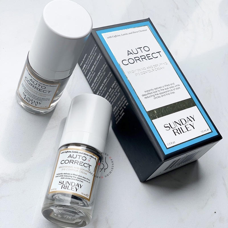 Kem dưỡng mắt Sunday Riley Auto Correct 15ml | Shopee Việt Nam