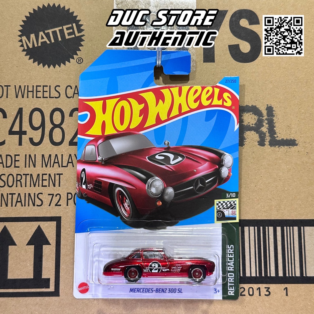 ducstore.vn Xe mô hình HKL09 Hot Wheels STH Mercedes-Benz 300 SL ...