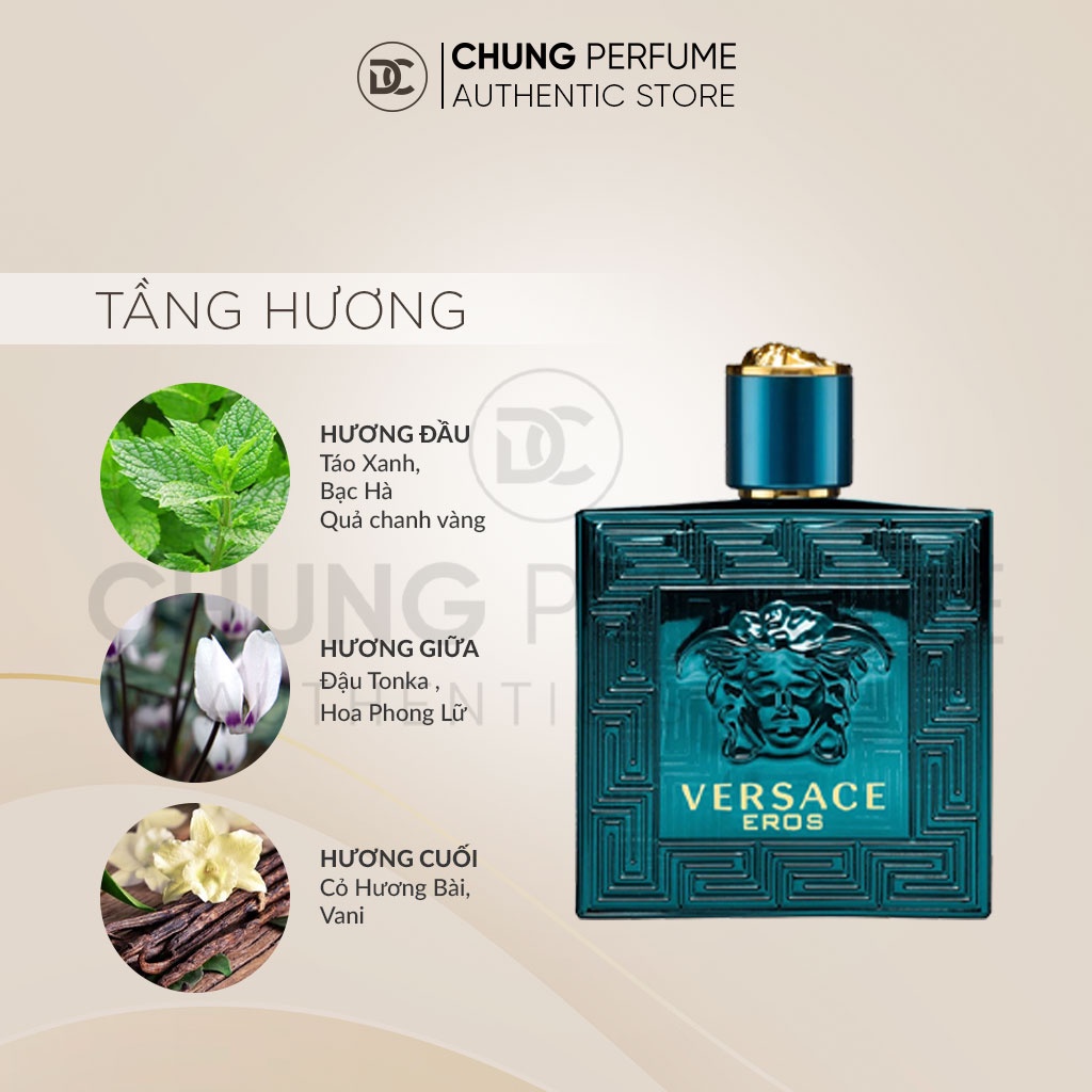 (CHÍNH HÃNG) Nước hoa nam Versace Eros Man EDT chiết 5ml/ 10ml/ 20ml ...