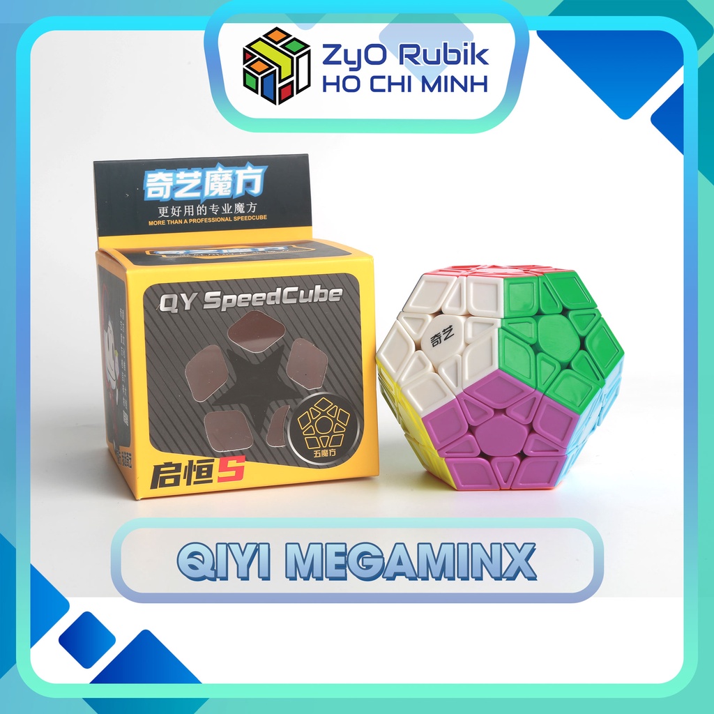 [Megaminx] Rubik Qiyi Megaminx Stickerless/Sticker - Rubik biến thể ...