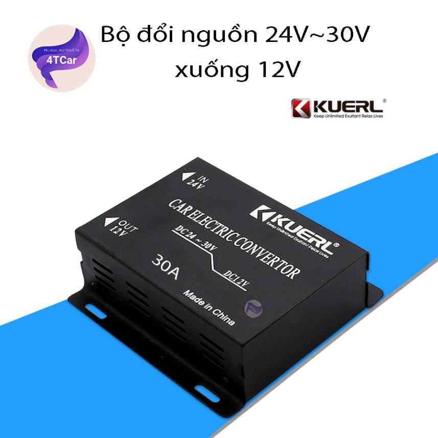 Bộ đổi Nguồn Xe Tải 24v~30v Xuống 12v Chính Hãng Kuerl Shopee Việt Nam