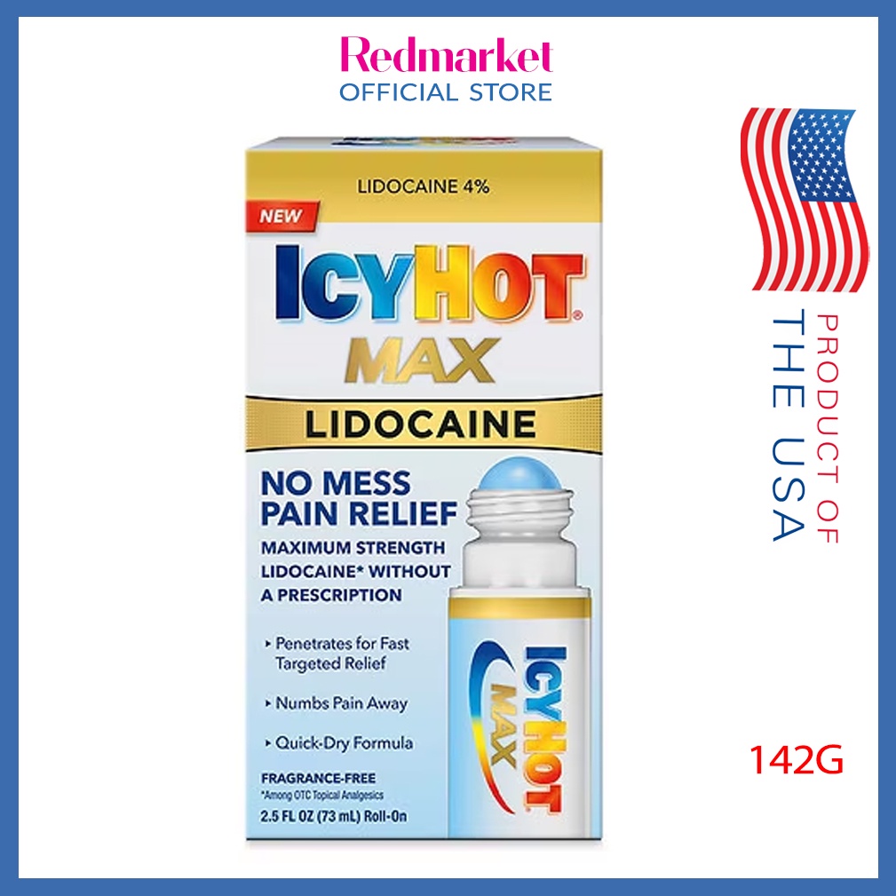 [Hàng Mỹ] Icy Hot Max dầu nóng dạng lăn của Mỹ 73ml Date mới | Shopee ...